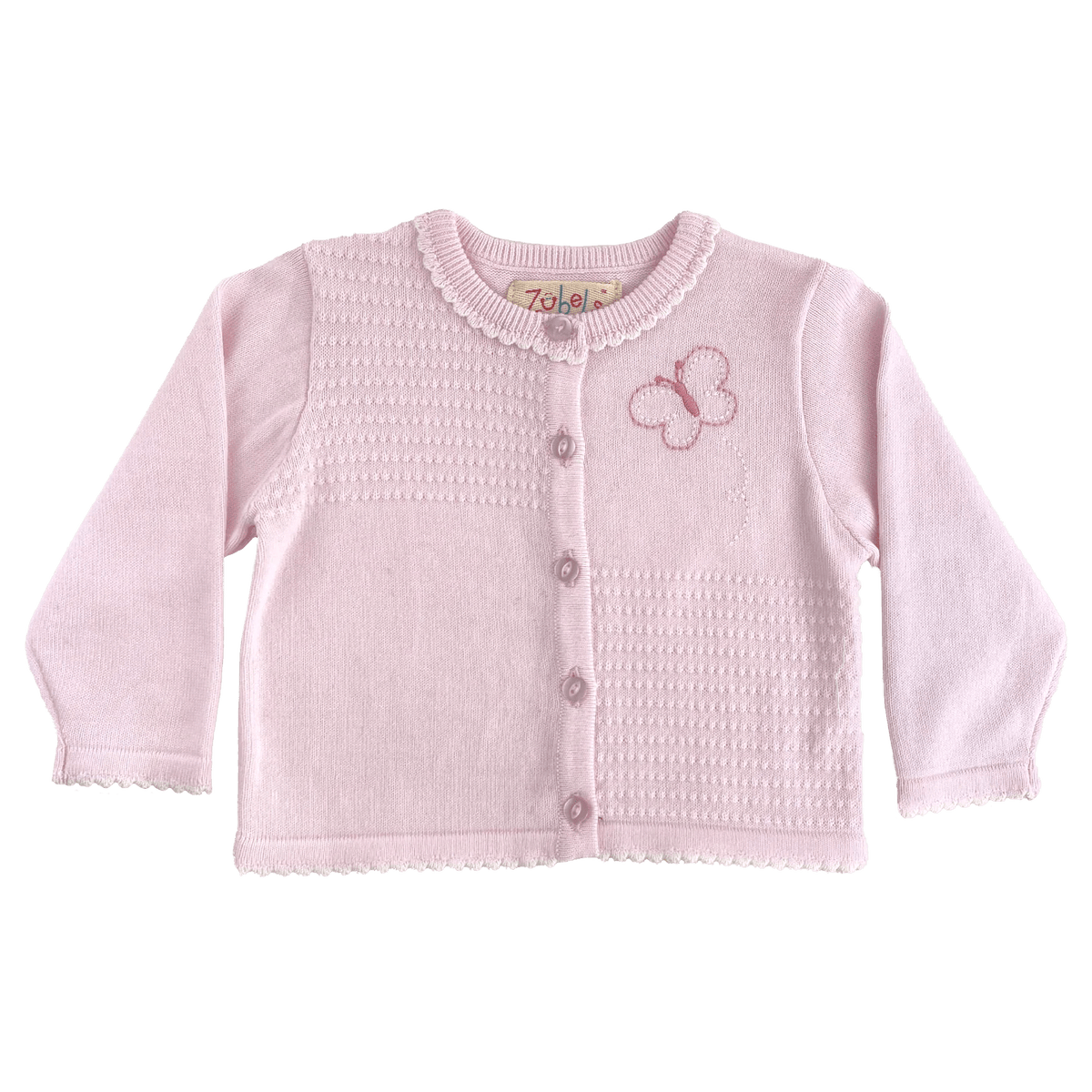 Petit Ami | Knit Cardigan | Pink Butterfly – Johnson and Co. General Store